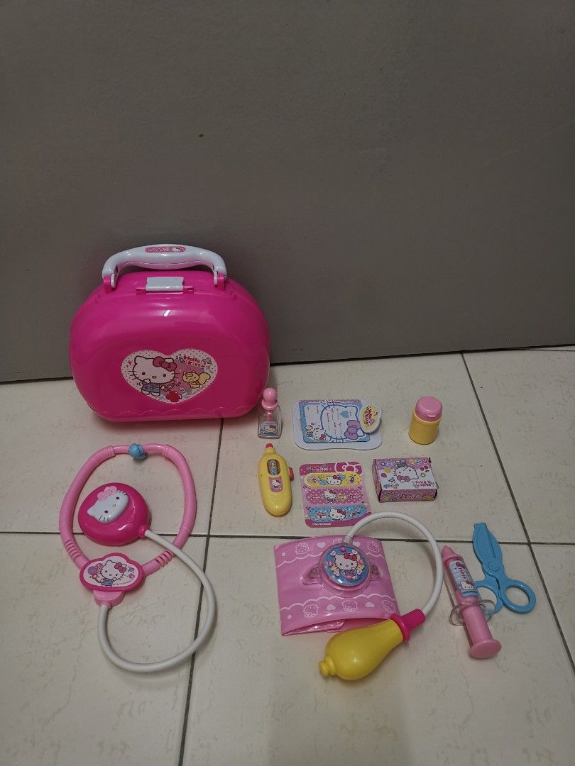 Sanrio Hello Kitty Doctor Set, Hobbies & Toys, Toys & Games on Carousell