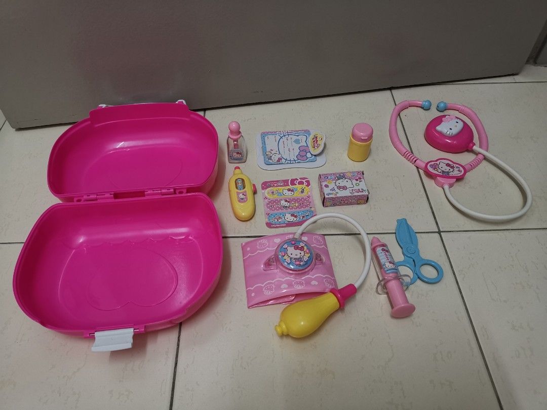 Sanrio Hello Kitty Doctor Set, Hobbies & Toys, Toys & Games on Carousell