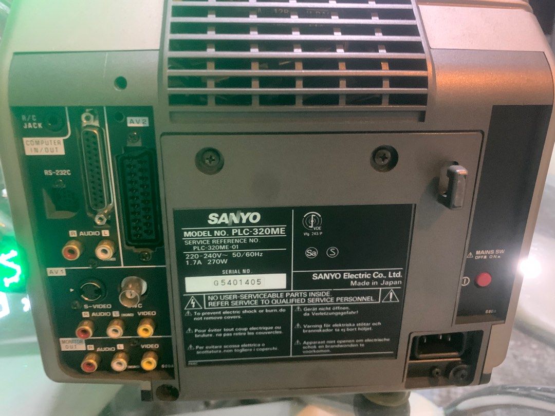 Sanyo, TV & Home Appliances, TV & Entertainment, Projectors on Carousell