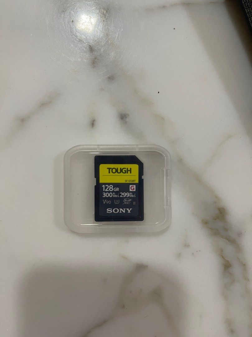 Sony 128gb v90 tough sd card, Mobile Phones & Gadgets, Mobile & Gadget ...