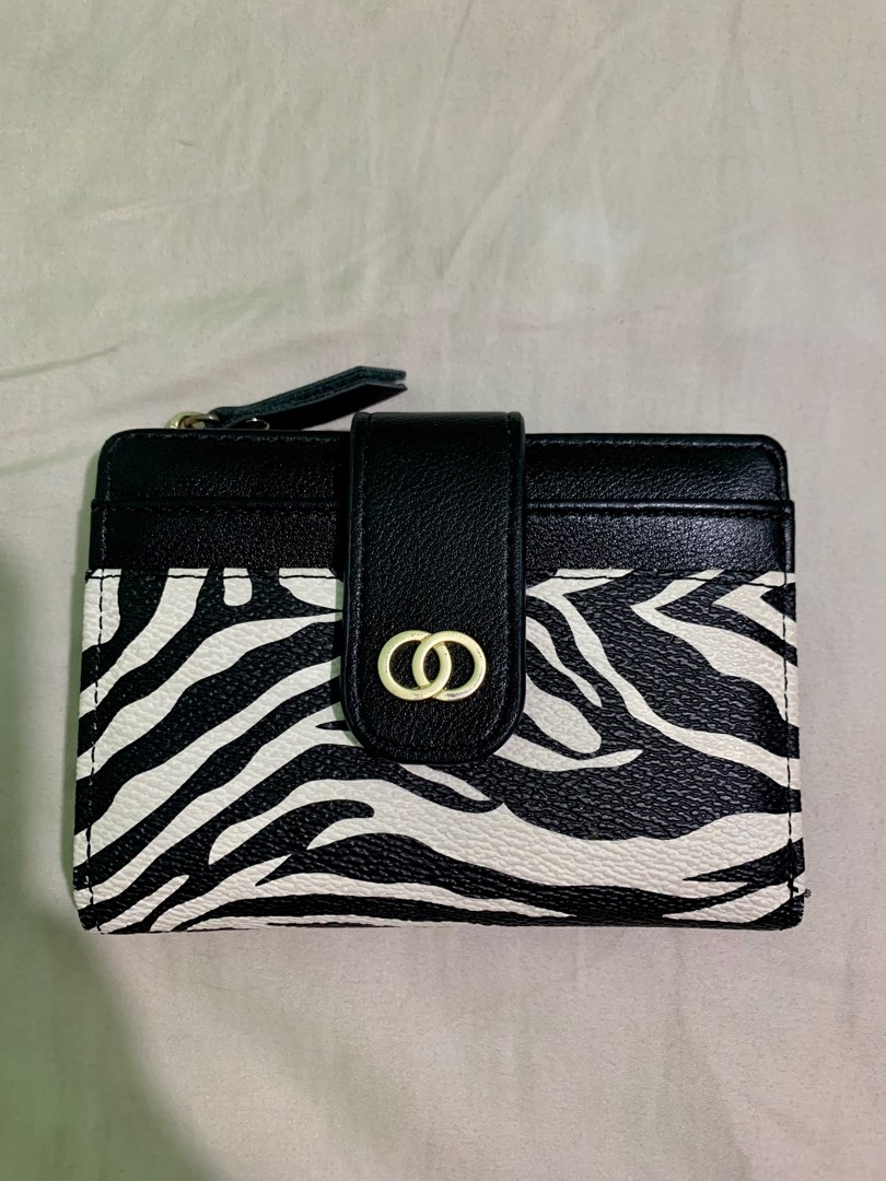 Segloca Zebra Wallet, Women's Fashion, Bags & Wallets, Wallets & Card ...