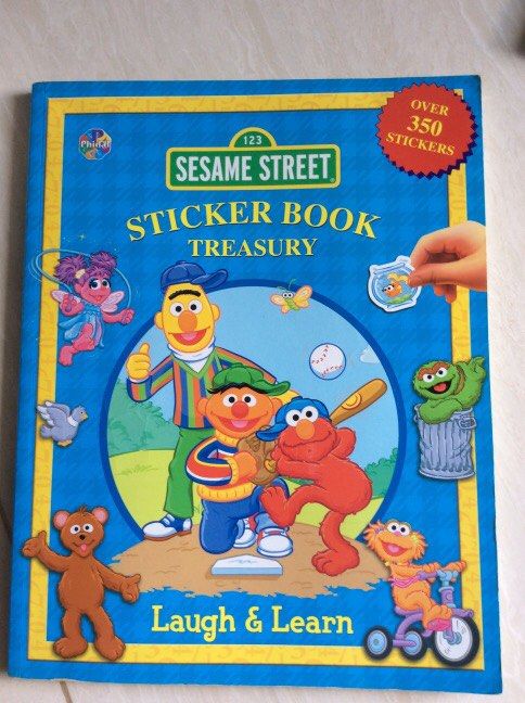 Sesame Street sticker book treasury, Hobbies & Toys, Books & Magazines ...
