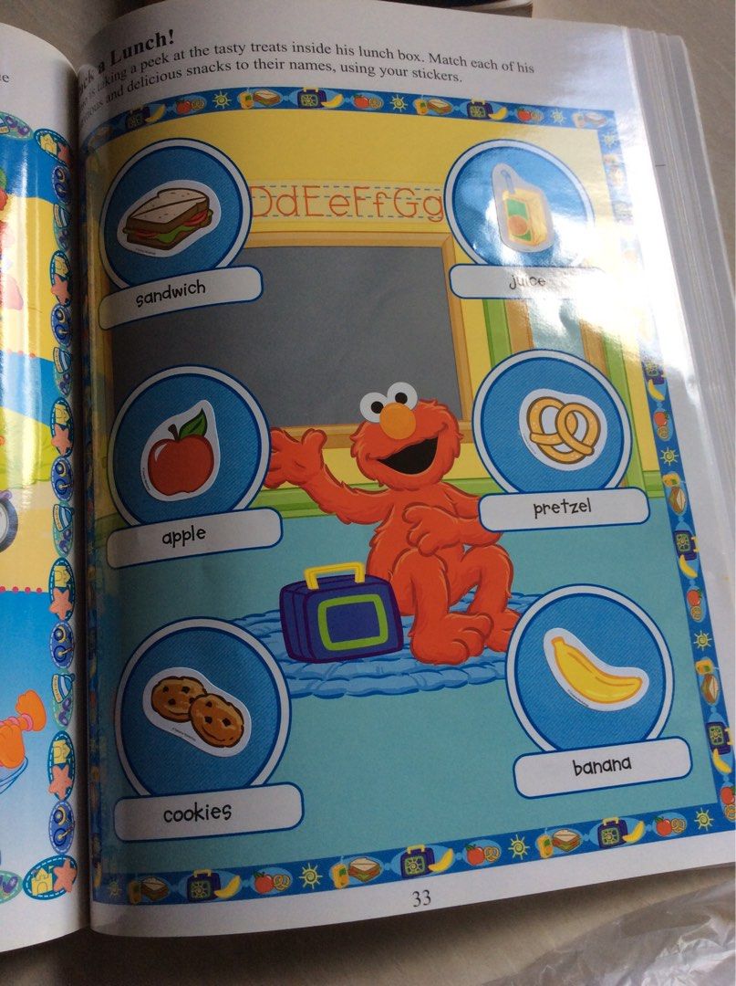 Sesame Street sticker book treasury, Hobbies & Toys, Books & Magazines ...