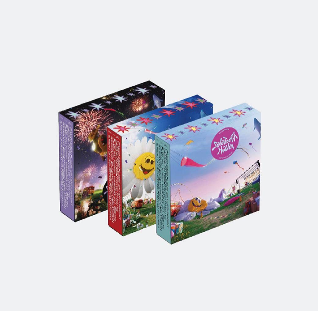 SEVENTEEN HEAVEN 11th MINI ALBUM WEVERSE POB+FANSIGN photocards ...