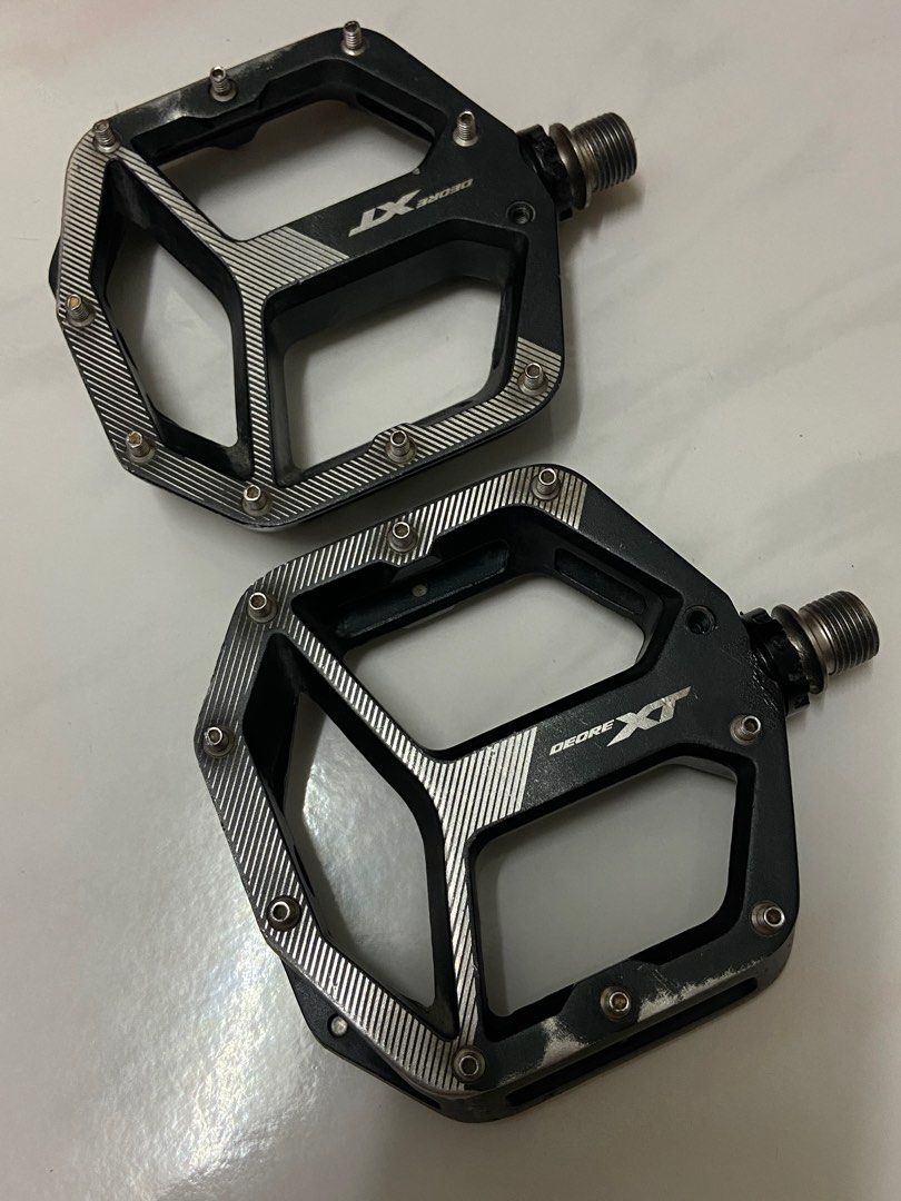 Shimano XT MTB Pedals, Sports Equipment, Bicycles & Parts, Parts & Accessories on Carousell