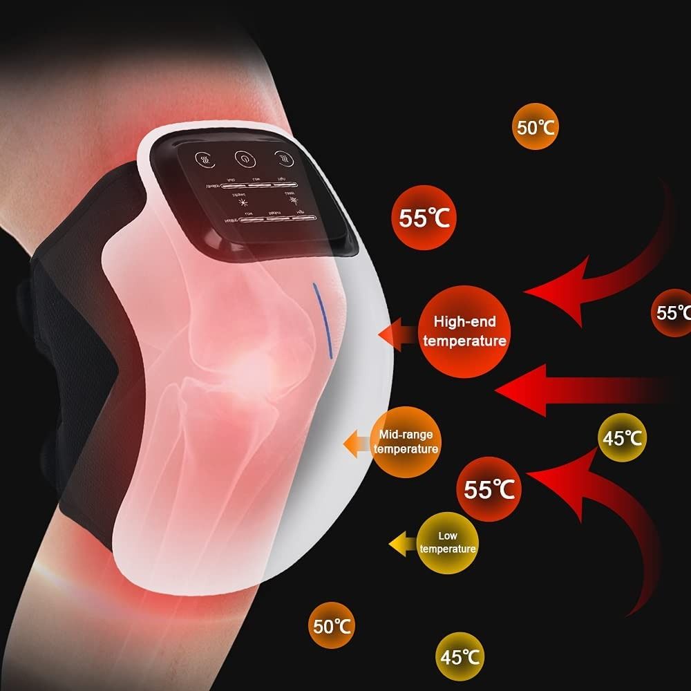 Shoulder /Knee /Elbow Massager with Infrared Heated and Vibration ...