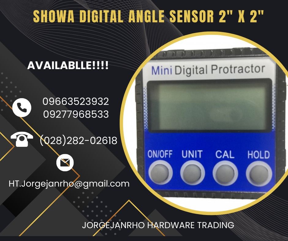 SHOWA DIGITAL ANGLE SENSOR, Commercial & Industrial, Construction Tools ...