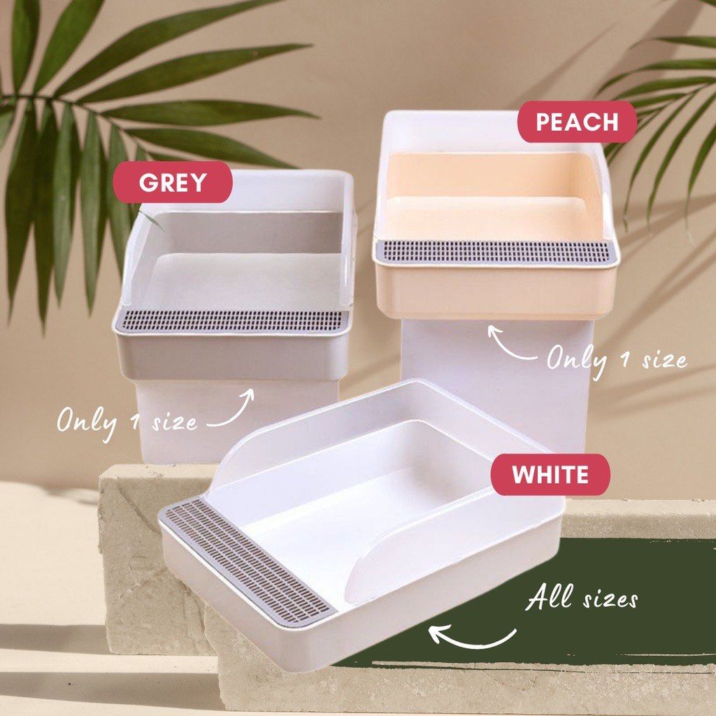 Simple Litter Box Tray for Pets (Cats & Dogs) Animal Sand Extra Large ...