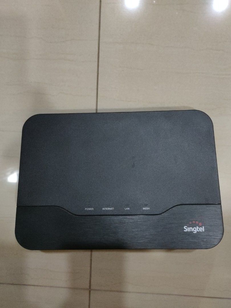 Singtel Mesh Router, Computers & Tech, Parts & Accessories, Networking ...