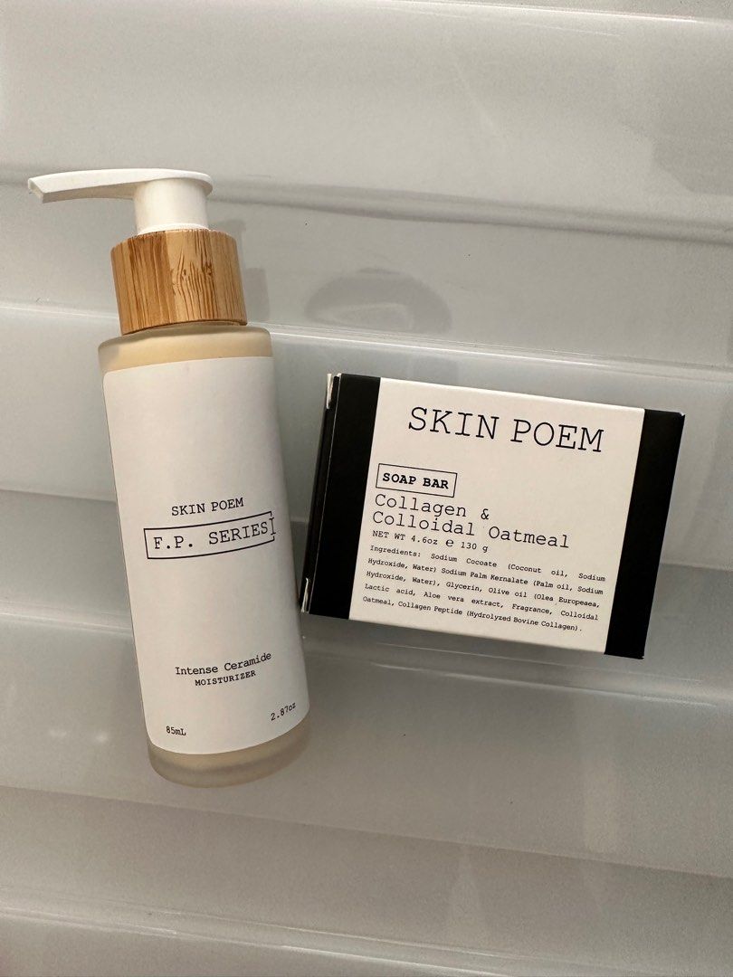 Skin Poem Moisturizer and Soap Bar Set, Beauty & Personal Care, Face ...