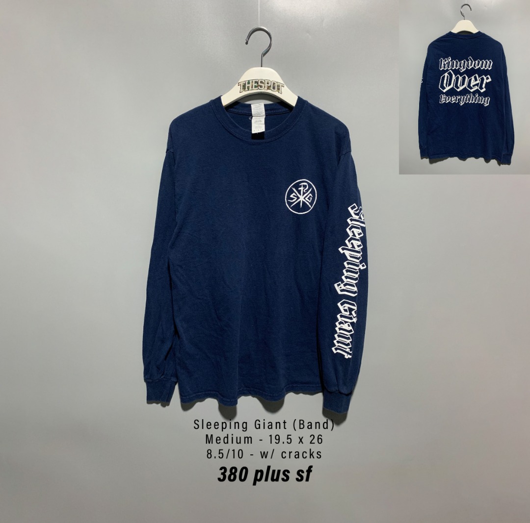 Sleeping Giant band sweatshirt, Men's Fashion, Tops & Sets, Tshirts ...