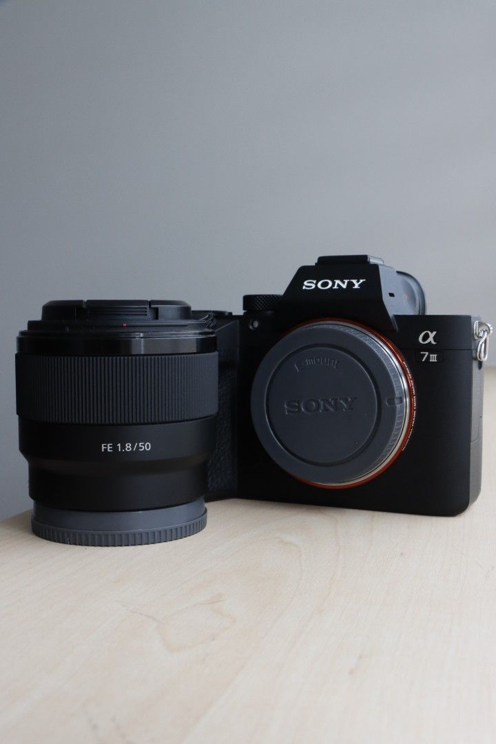 Sony A7III A7M3 & FE 50mm f1.8, Photography, Cameras on Carousell