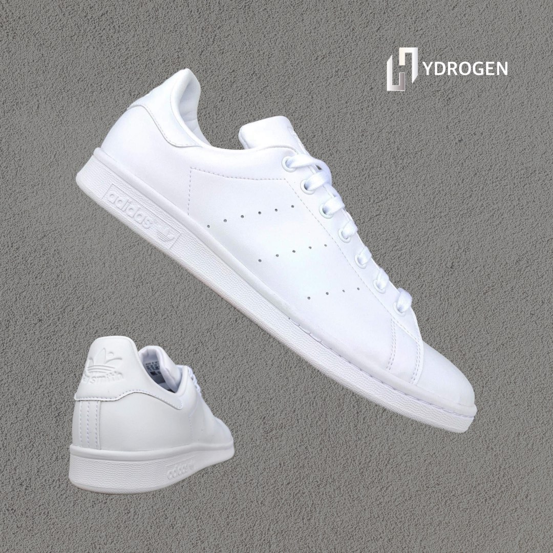 Adidas Stan Smith cloud white/triple white, Men's Fashion, Footwear ...