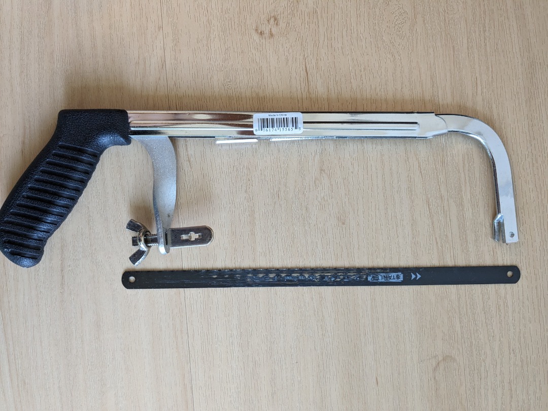 STANLEY HACKSAW FRAME 12", Furniture & Home Living, Home Improvement & Organisation, Home ...