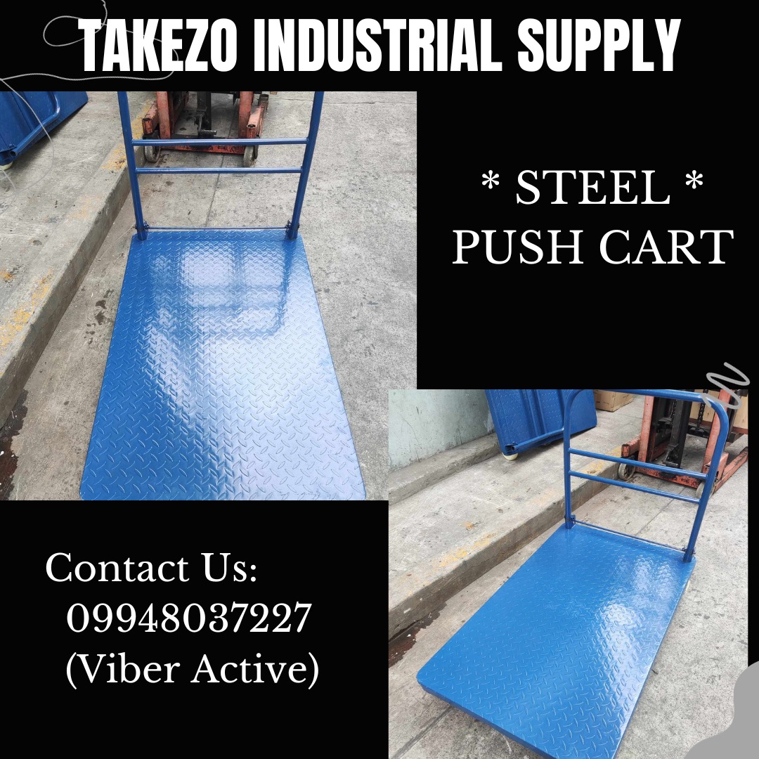 Steel Push Cart, Commercial & Industrial, Construction Tools ...
