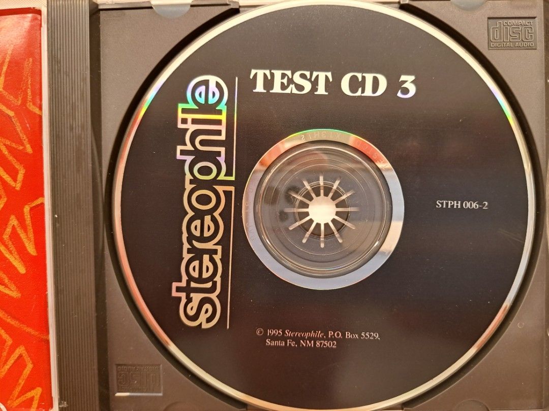 STEREOPHILE TEST CD 3. Must have Audiophile Test CD produced by John ...