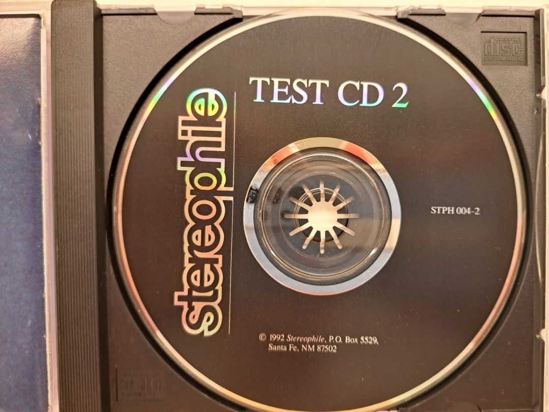 STEREOPHILE TEST CD VOLUME 2. Must have Audiophile Test CD produced by ...