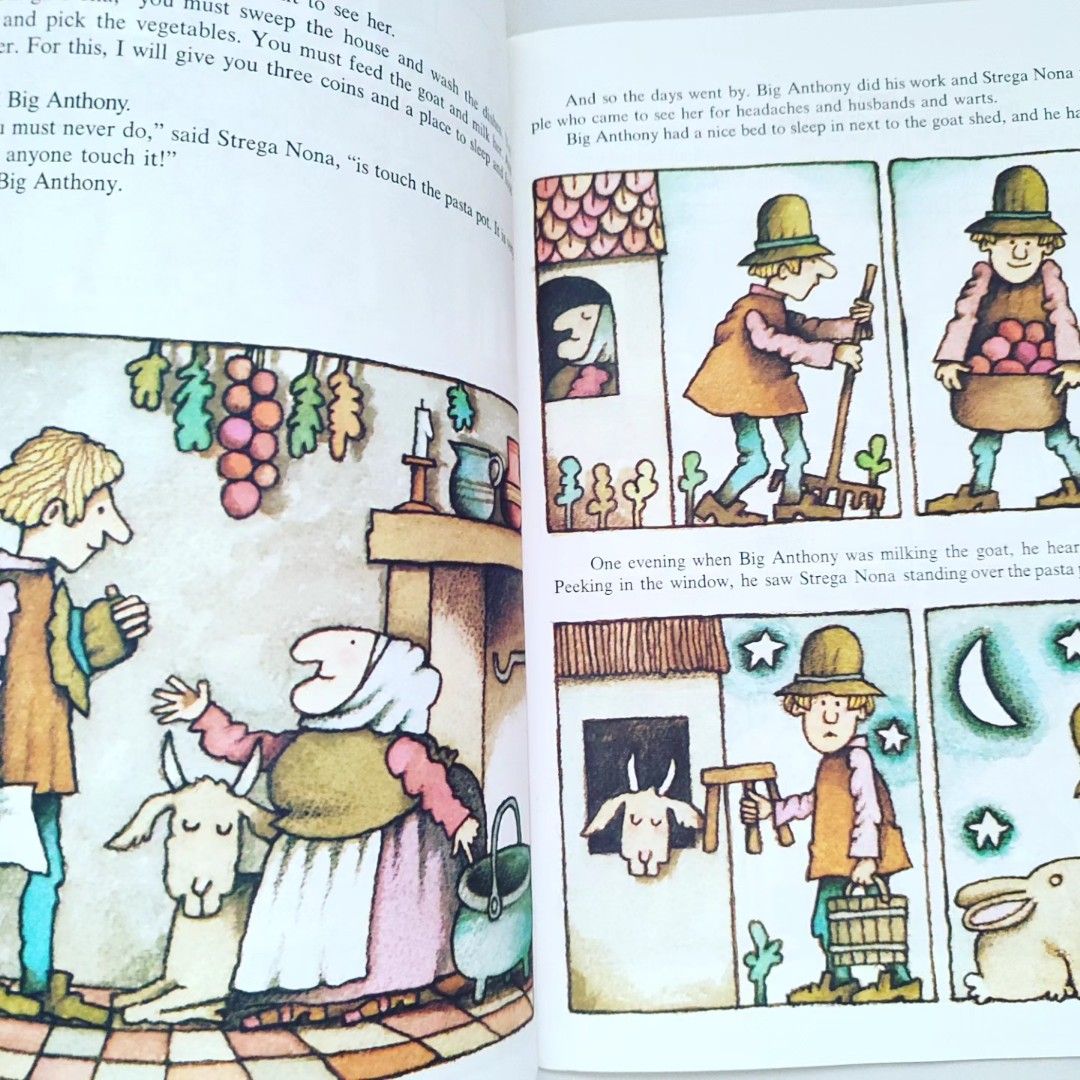 RESERVED Strega Nona Tomie de Paola, Hobbies & Toys, Books & Magazines ...