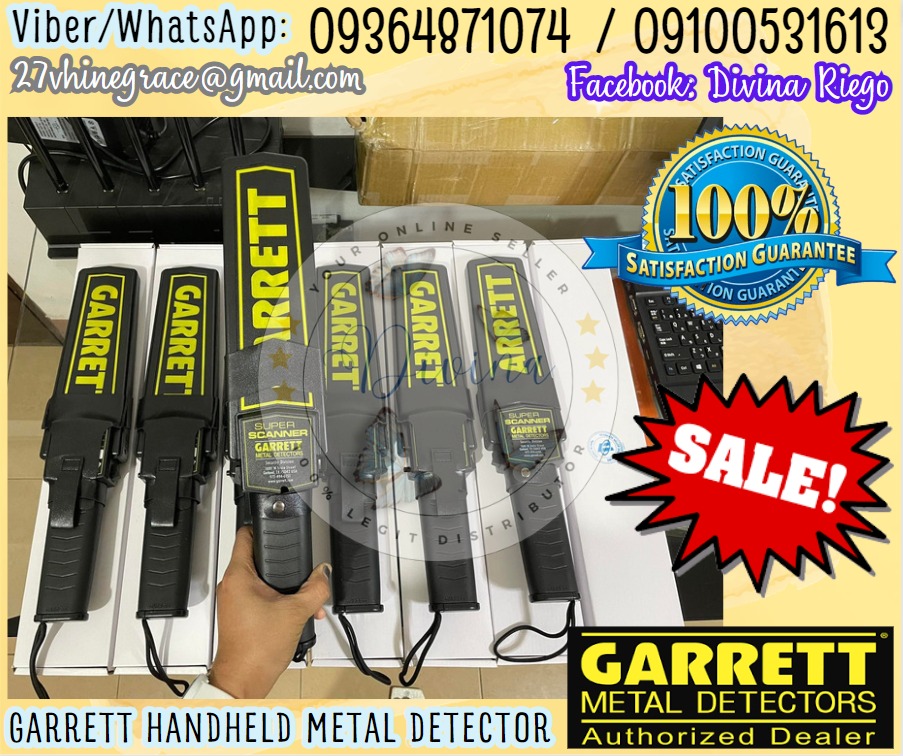 Super Scanner Garrett Handheld Metal Detector, Furniture & Home Living ...