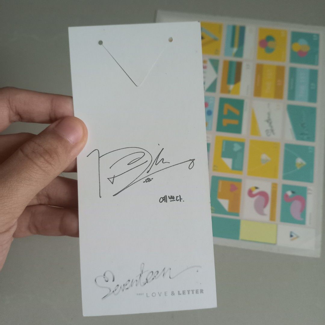 SVT 1ST ALBUM LOVE & LETTER (LETTER VER) (inc postage), Hobbies & Toys ...