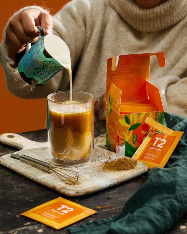 T2 Happy Chai Super Latte, Food & Drinks, Beverages on Carousell