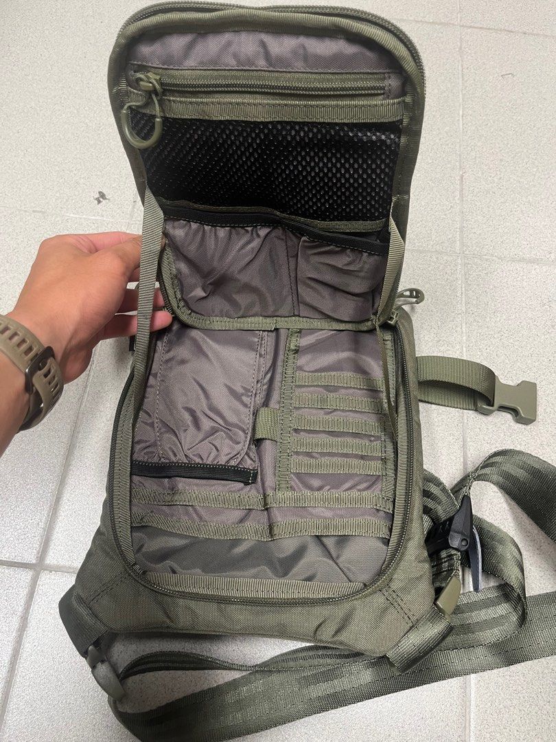 Tactical Geek Block EVO Ranger Green Thigh Pouch, Men's Fashion, Bags ...