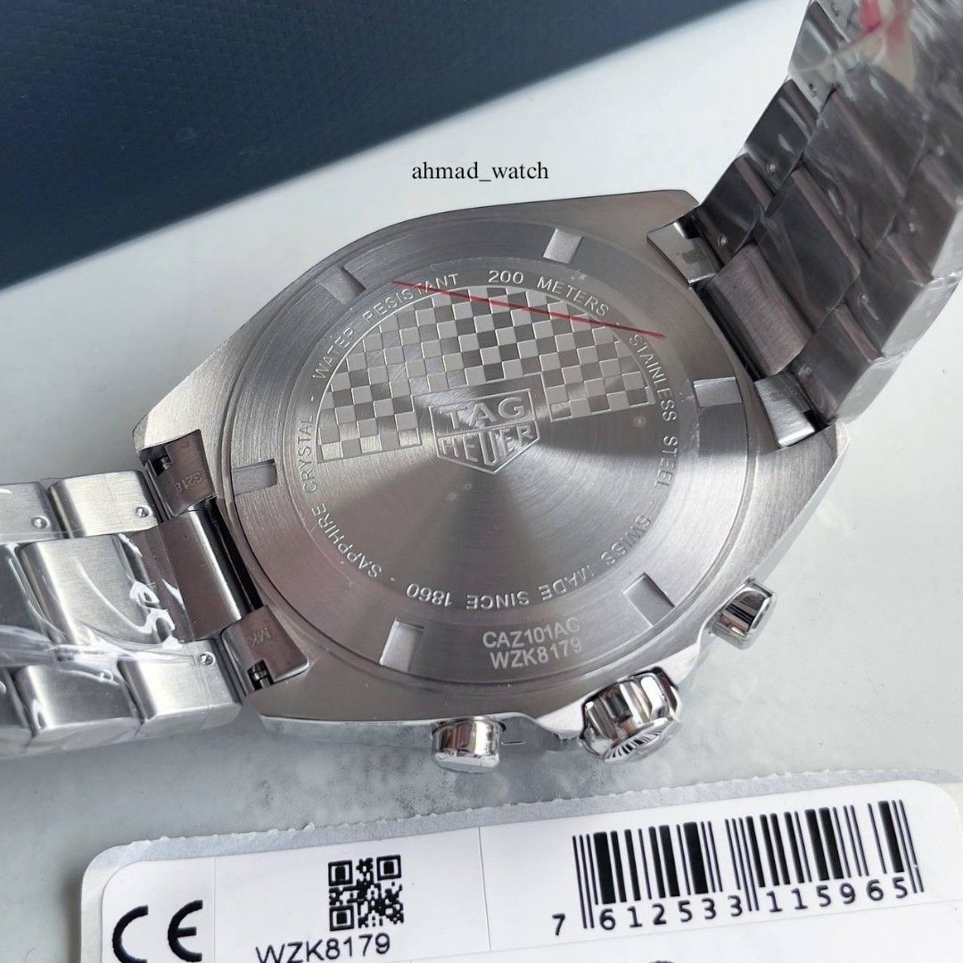Tag Heuer Formula 1 Quartz Chronograph Diameter 43MM CAZ101AC.BA0842 ...