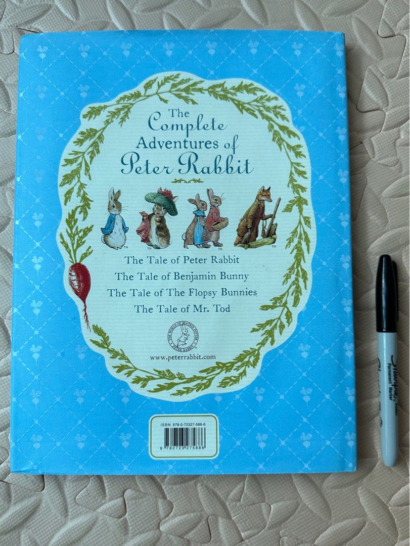 The Complete Adventures of Peter Rabbit | Beatrix Potter, Hobbies ...