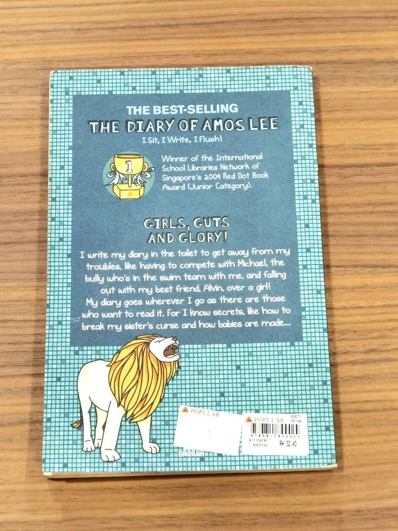 The Diary Of Amos Lee Girls Guts And Glory Book By Adeline Foo ...