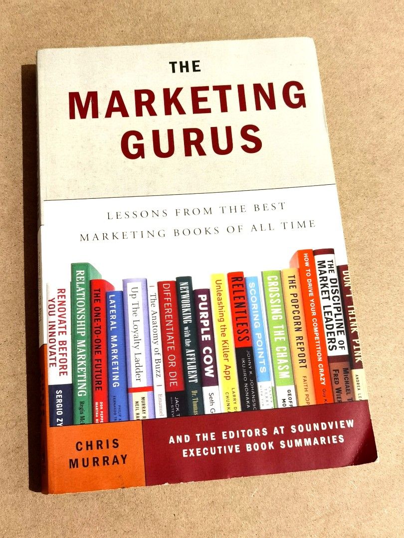 The Marketing Gurus Lessons From The Best Marketing Books Of All Time ...