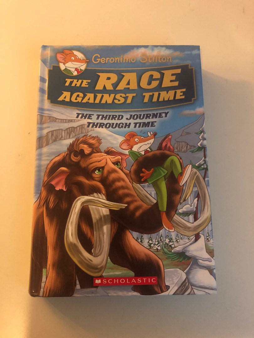 The Race Against time, Geronimo Stilton book, Hobbies & Toys, Books ...