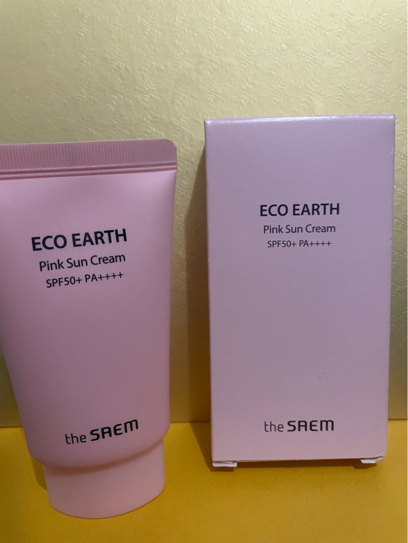 The saem sunscreen spf 50+ pa++++, Kesehatan & Kecantikan, Kulit, Sabun ...