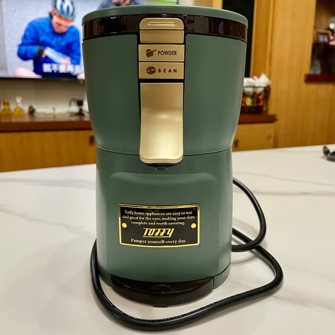 日本TOFFY AROMA 全自動研磨咖啡機 K-CM7, 電視及其他電器 , 廚房用品, 咖啡機及咖啡壺在旋轉拍賣