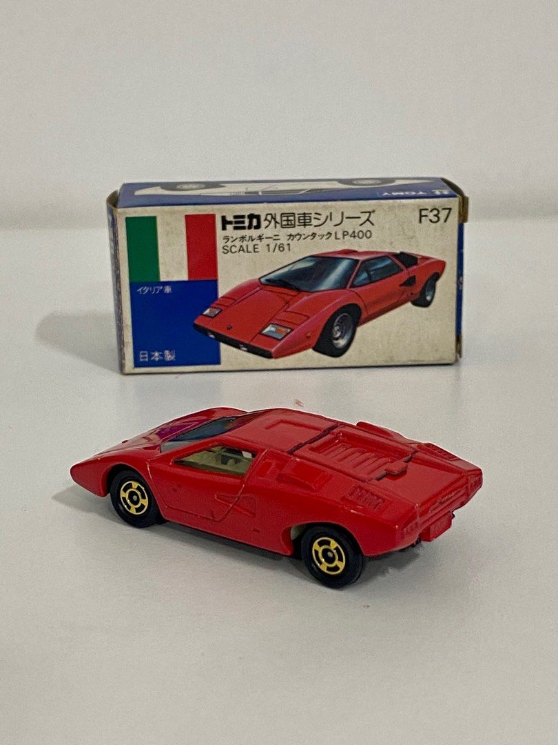 Tomica blue box Lamborghini Countach LP400 made in Japan, Hobbies ...