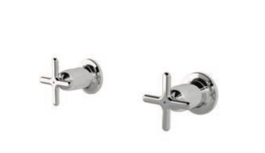 TOTO cross handle mixing valve for shower, Furniture & Home Living ...