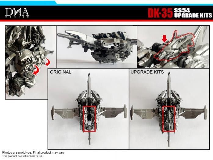 Transformers DNA Design - DK-10 DK10 Upgrade Kit for Studio Series SS ...