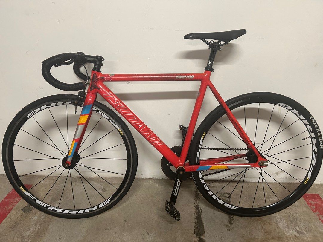 Tsunami SNM100 Red, Sports Equipment, Bicycles & Parts, Bicycles on ...