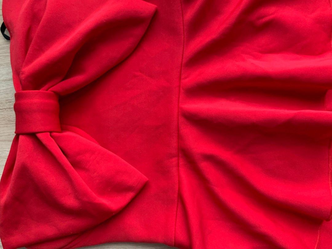 Tube Cute Ribbon Dress, Women's Fashion, Dresses & Sets, Dresses on ...