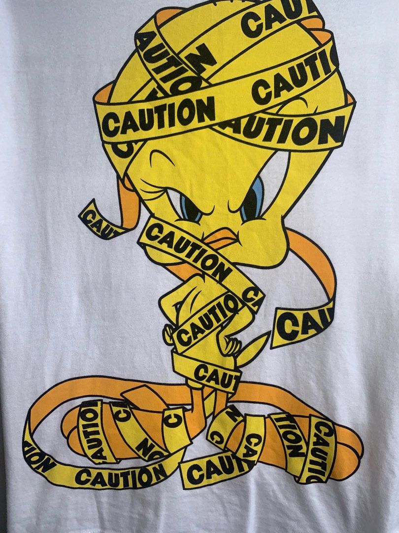 Tweety Big Print Tee, Women's Fashion, Tops, Shirts on Carousell