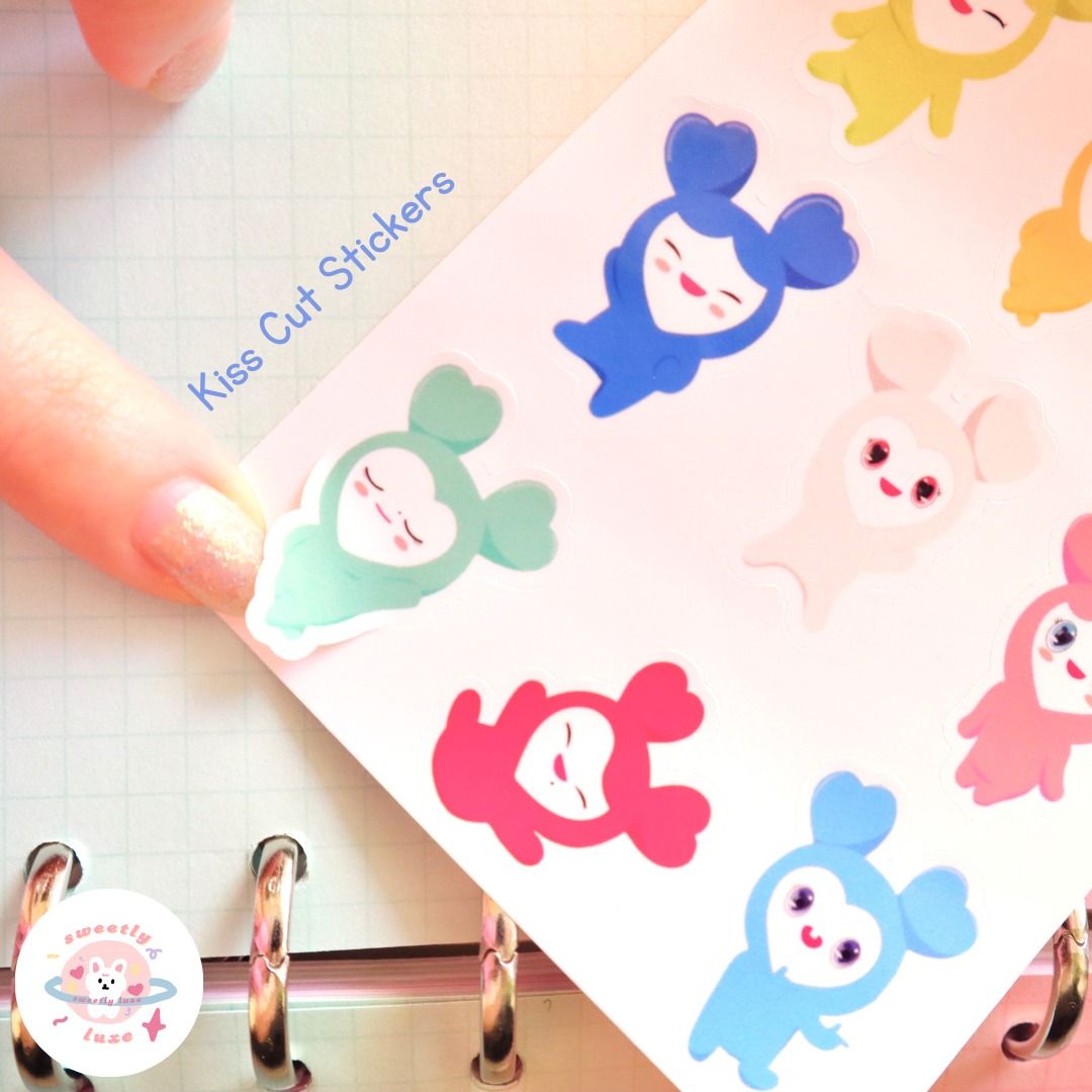 TWICE Laburi & Signature Sticker sheet, Hobbies & Toys, Stationary ...