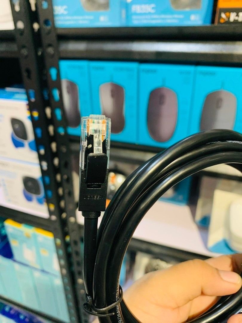 UGREEN Cat6 UTP Ethernet Cable 1000mbps RJ45 2M Black NW102 20160 ...