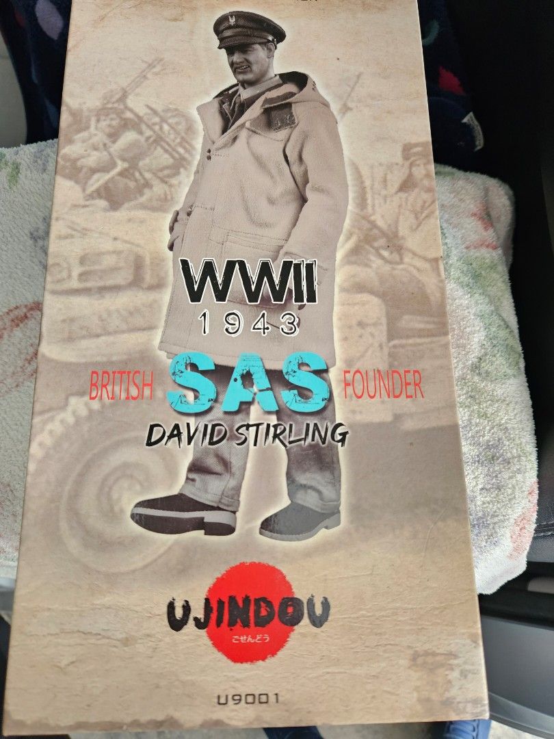 Ujindou U9001 (1:6 Scale) British SAS Founder DAVID STIRLING (Special ...