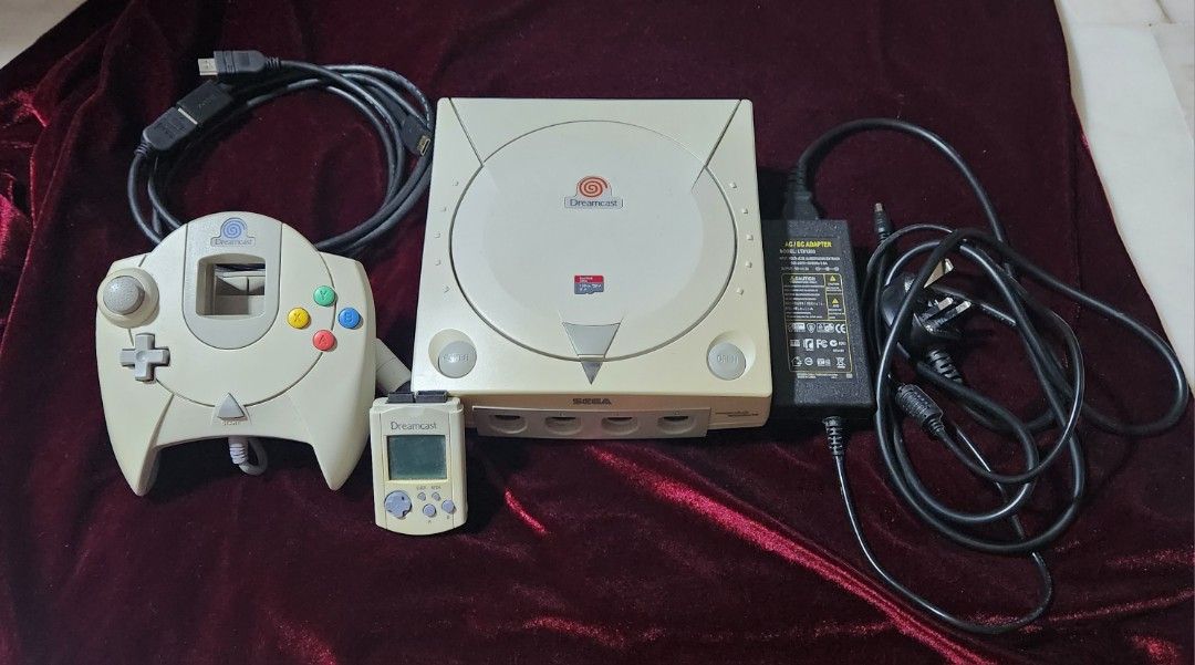Ultimate Modded Sega Dreamcast DCHDMI, GDEMU, PicoPSU, 128GB SD Card ...