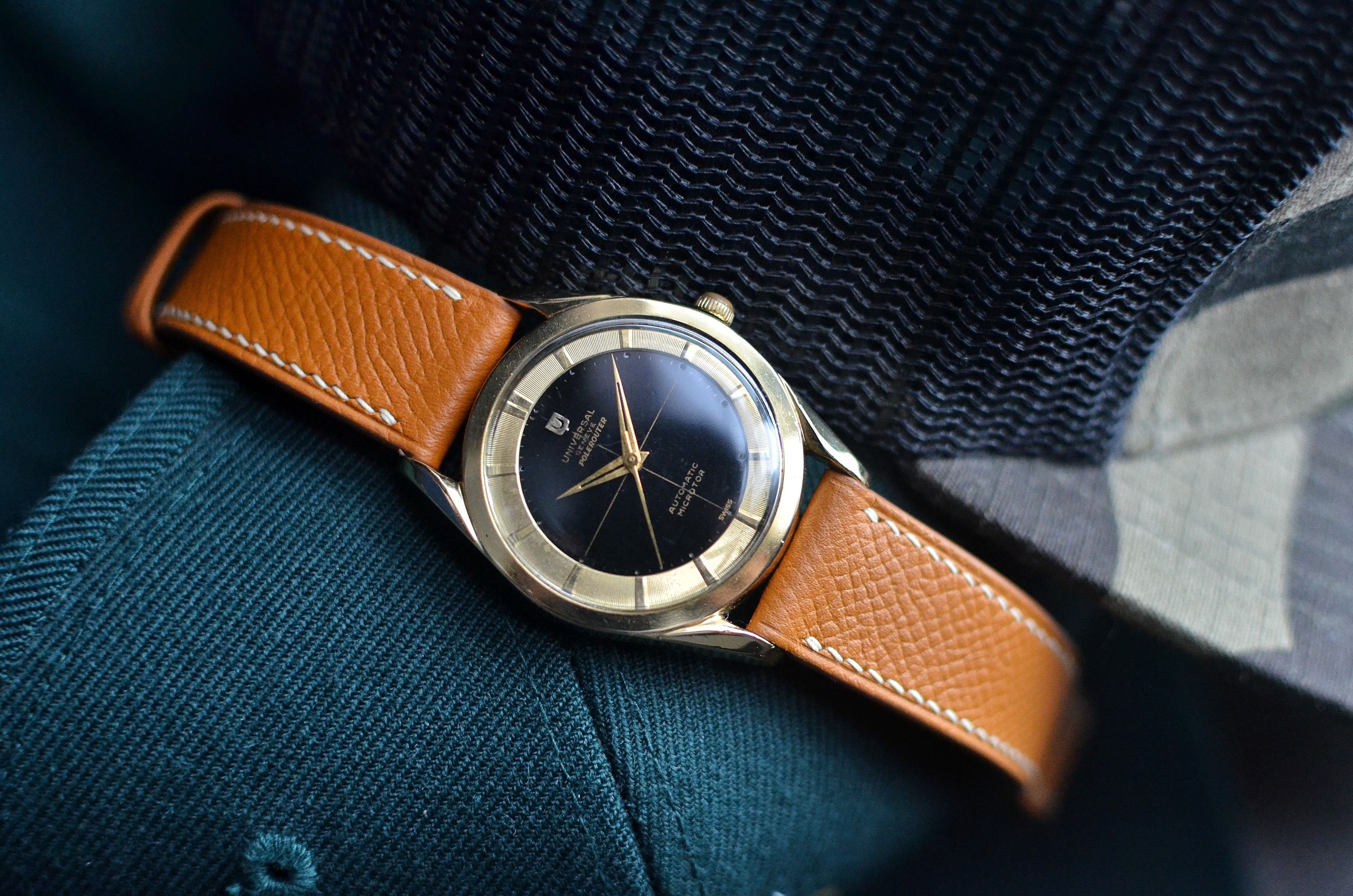 Universal Geneve Polerouter, Luxury, Watches on Carousell