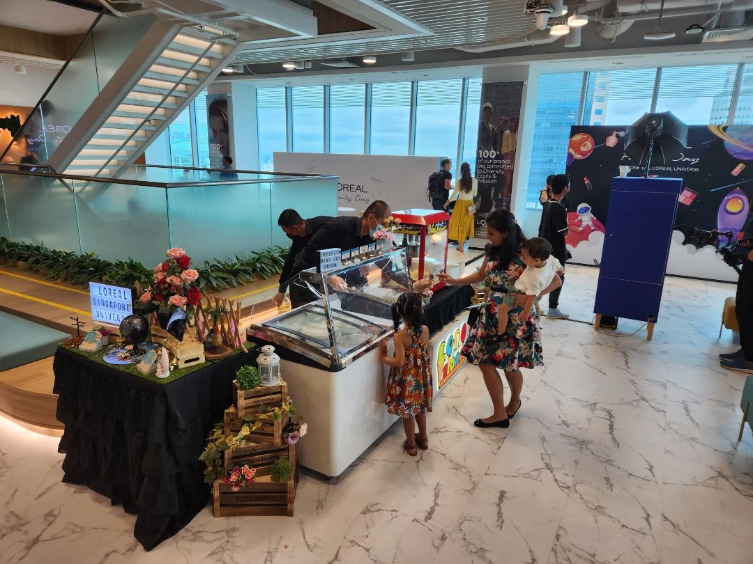 Unlimited Ice Cream Booth Cart for Company Events & Corporate Roadshow ...