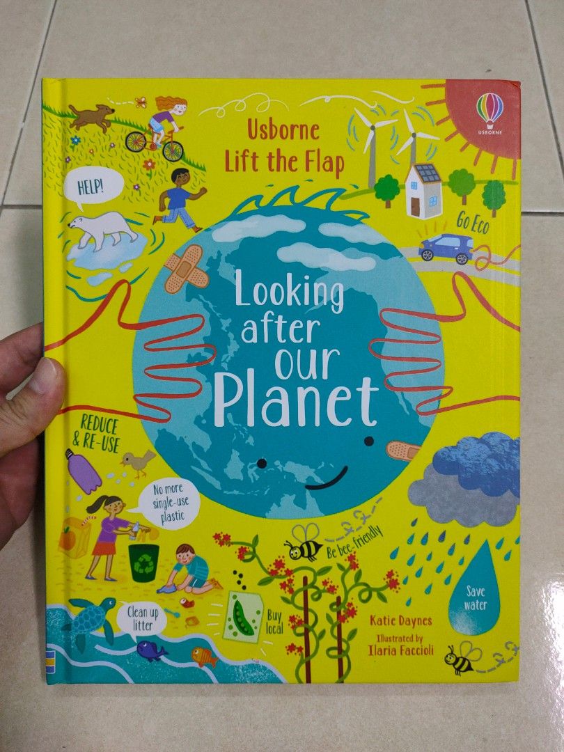[Usborne][Lift-the-Flap] Looking After Our Planet [ 100% Original ...