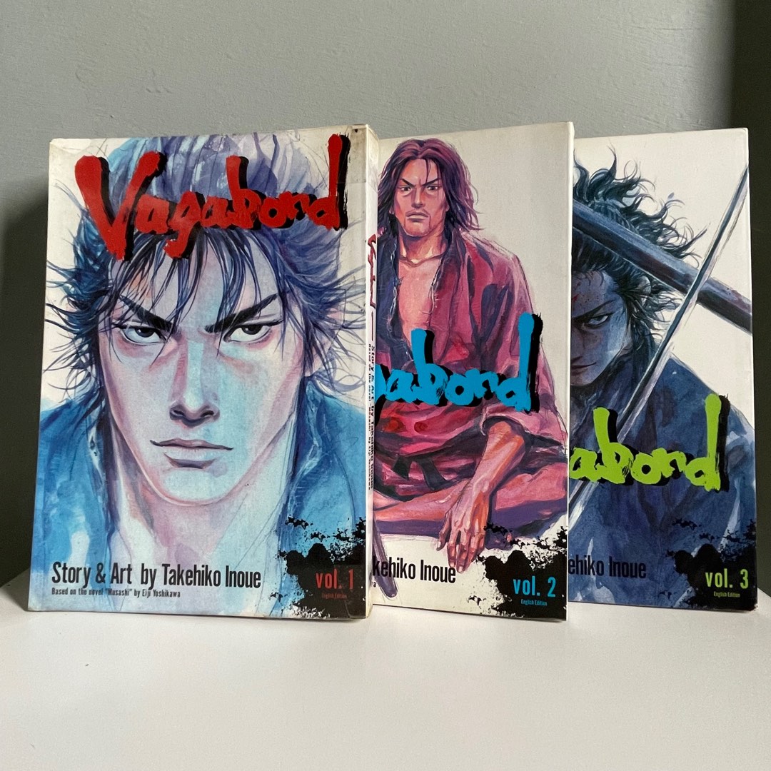 vagabond manga vol. 1 - 3, Hobbies & Toys, Books & Magazines, Comics ...