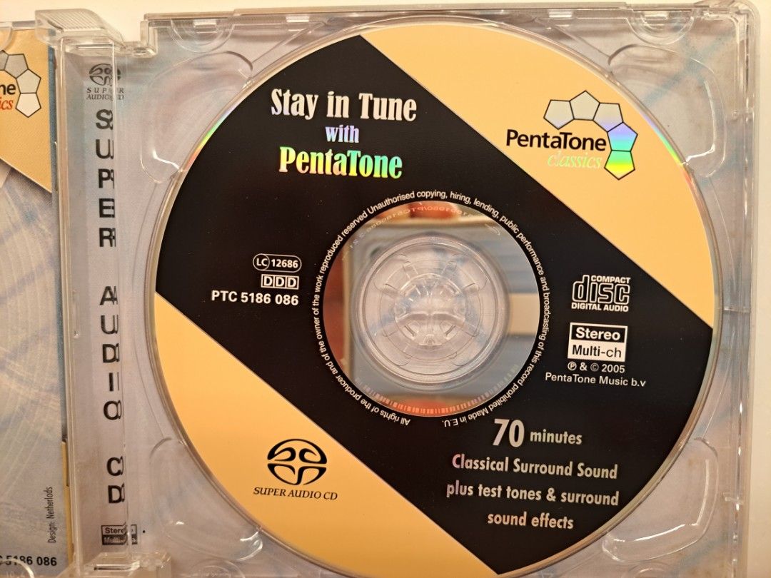 VARIOUS ARTISTS - Super Audio Sampler 2. Classical music. Stay in Tune ...