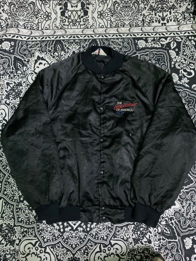 Vintage 80s Chevrolet Racing Bombers Varsity Jacket Unisex, Men's ...