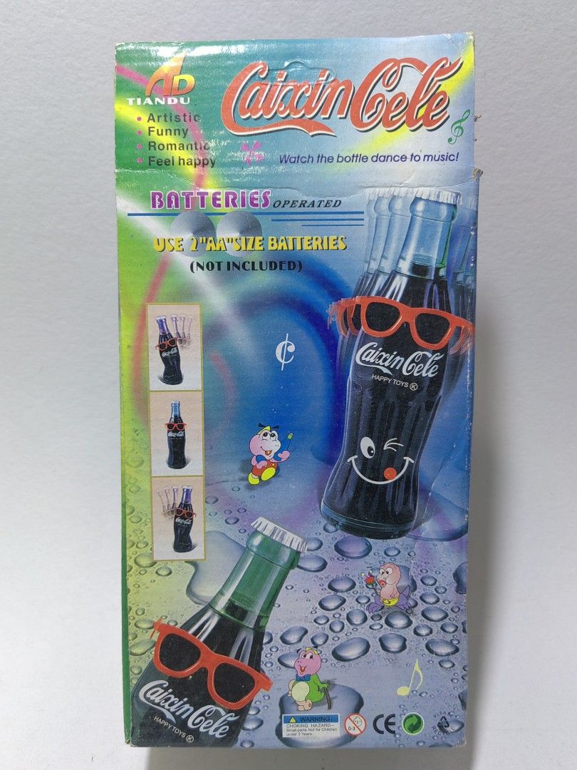 Vintage Coca Cola Dancing Bottle, Hobbies & Toys, Toys & Games on Carousell
